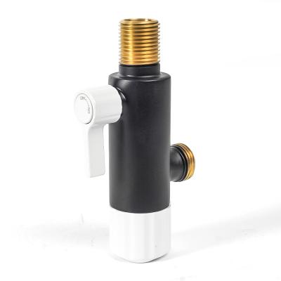 China MSAP Bioactive 3-Way Angle Valve Anti-Scale Water Filter for Smart Toilet, Bidet & Bathroom Fixtures, Hard Water Protection for sale