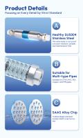 China Salt-Free Physical Water Descaler with Compact Inline Design for Whole House Scale Control - No Electricity Required for sale