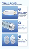 China Whole House Physical Water Descaler with Pure Physical Ion Polarization No Salt Regeneration and Compact Inline Configuration for sale