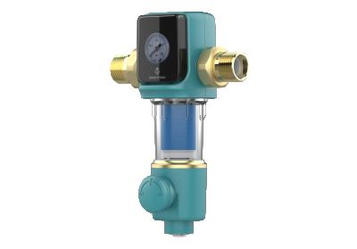 China 22 GPM Spin Down Sediment Filter with 40μm Filtration and Automatic Backwash for Whole House Water Pre Filtration for sale