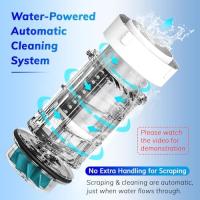 China Whole House Water Pre Filter 40 Micron Reusable Mesh Filter with Water-Driven Scraping Tenth Generation for sale