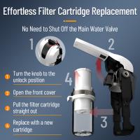 China BRISKSPRING Compact Central Water Purifier with Smart Filter Life Indicator, PP+Carbon Composite Cartridge and 15 L/min Flow Rate for sale