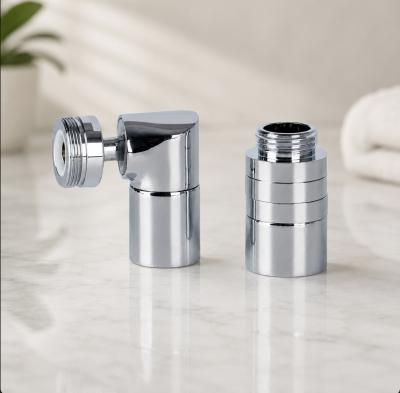China Compact Right-Angle 720 Degree Swivel Micro Nano Bubble Faucet Aerator with M22 M24 Connector for sale