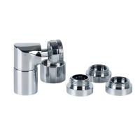 China Compact Right-Angle 720 Degree Swivel Micro Nano Bubble Faucet Aerator with M22 M24 Connector for sale