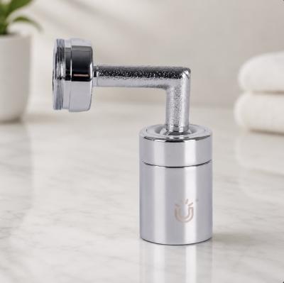 China Extended Offset 720 Degree Rotatable Micro Nano Bubble Faucet Aerator with M22 M24 Connection for sale