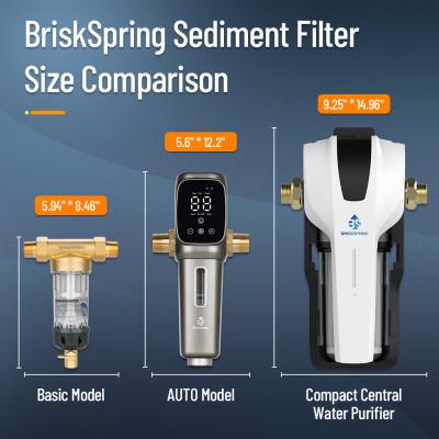 China Hot Sale Water Pre Filtration System with Filter Life Indicator, Tool-Free Cartridge Replacement and High Pressure Durability for sale