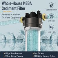China Hot Sale Water Pre Filtration System with Filter Life Indicator, Tool-Free Cartridge Replacement and High Pressure Durability for sale