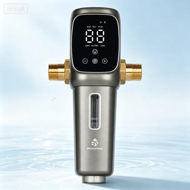 China Fully Automatic Whole House Water Pre Filter with 40 Micron Precision Filtration and SUS 316L Stainless Steel Mesh for sale