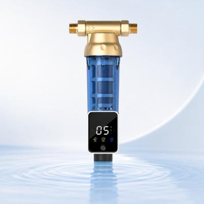China BriskSpring Q2-BS Automatic Whole House Sediment Pre-Filter with 40 Micron Filtration and SUS316L Stainless Steel Mesh for sale