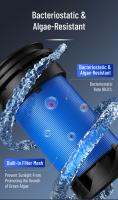 China BriskSpring HZ-A 7 T/H 40 Micron Whole House Sediment Pre Filter with 360 Degree Swivel Installation for sale