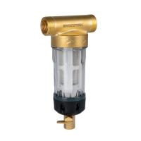 China Whole House Spin Down Sediment Water Pre Filter with 40 Micron Filtration Reusable Design and Food Grade SS316L Mesh for sale