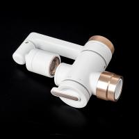 China BriskSpring JP-002 Rose Gold Micro-Nano Bubble Faucet Filter with 360° Swivel Aerator and Replaceable Cartridge for sale