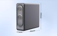 China 800 GPD Tankless Under Sink RO Water Filter System with Dual Water Outlet Reverse Osmosis Purifier for sale