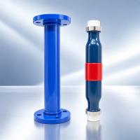 China G400 DN40 Flanged Commercial Water Descaler with SAAS/IPSE Multi-Alloy Chip and Pure Physical Ion Polarization for sale