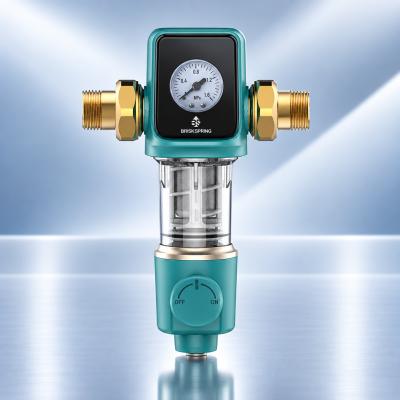 China Whole House Water Pre Filter 40 Micron Reusable Mesh Filter with Water-Driven Scraping Tenth Generation for sale