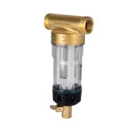 China Whole House Spin Down Sediment Water Pre Filter with 40 Micron Filtration Reusable Design and Food Grade SS316L Mesh for sale