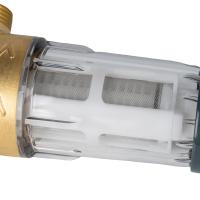 China Whole House Spin Down Sediment Water Pre Filter with 40 Micron Filtration Reusable Design and Food Grade SS316L Mesh for sale