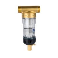 China Whole House Spin Down Sediment Water Pre Filter with 40 Micron Filtration Reusable Design and Food Grade SS316L Mesh for sale