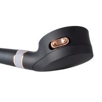 China Black Rose Gold Micro Nano Bubble Shower Head 3 Spray Modes Water Saving Handheld Shower for sale