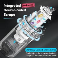 China 40 Micron Whole House Water Pre Filter with Manual Flush and Reusable Mesh Sediment Filter for sale