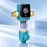 China 40 Micron Whole House Water Pre Filter with Reusable Mesh and Manual Flushing for Sediment Removal for sale