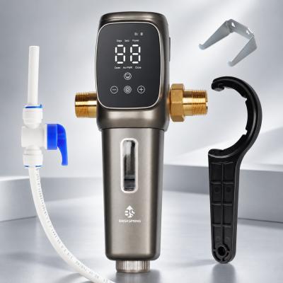 China AT-30G-BS Automatic Whole House Water Pre Filter with 40 Micron SUS316L Mesh and Timed Self-Flushing for sale