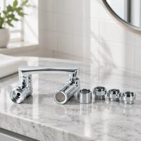 China 1440° Multi-Joint Rotating Micro Nano Bubble Faucet Aerator with Gas-Liquid Cutting Technology for sale