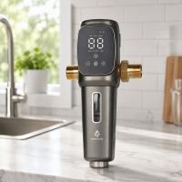 China Fully Automatic Whole House Water Prefilter with 40 Micron Precision Filtration and SUS 316L Stainless Steel Mesh for sale