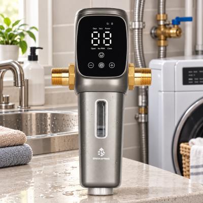 China Fully Automatic Whole House Water Pre Filter with 40 Micron Precision Filtration and SUS 316L Stainless Steel Mesh Sediment Prefilter for sale