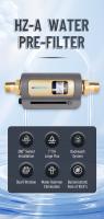 China 7 T/H High Flow 40 Micron Water Pre Filter with 360 Degree Swivel Installation for Whole House Sediment Pre Filter for sale