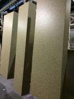 China Sprayed Solid Aluminum Sheet For Curtain Wall Width 1000mm-1900mm Wear Resistant for sale