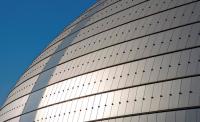 China Double Curved Aluminum Sheet For Onion Dome Building Easy Installation for sale