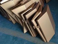 China Cladding Powder Coated Aluminum Sheet Solid Exterior For Curtain Wall Decoration for sale