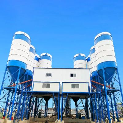 China HZS180 Concrete Batching Plant 180m3/h 260kw Ready Mix Commercial Plant for sale