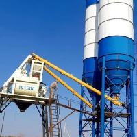 China HZS75 Mobile Concrete Mixing Plant 75m3/h Capacity Batching Systems for sale