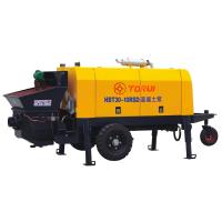 China Intelligent  PLC Control Concrete Delivery Pump Diesel Operated for sale