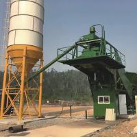 China YHZS100 Mobile Concrete Batching Plant 100m3/h 141kw On Site Mixing Station for sale
