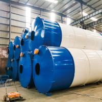China High Rigidity Welded Cement Silo 50 Ton Cement Silo Customizable for sale