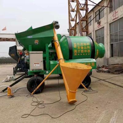 China JZM1000 Mobile Concrete Mixer Machine 20-25m3/Hour 1000L Capacity for sale