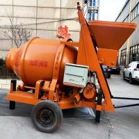 China Small Round JZC350 Concrete Mixer Machine High Portability Flexibility for sale