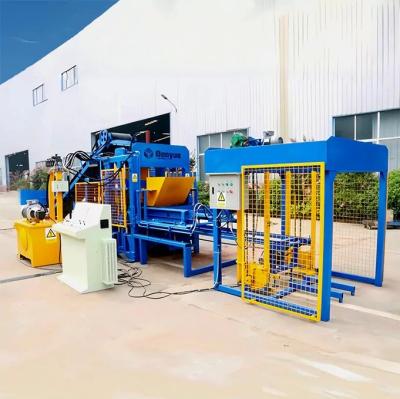 China QT4-15 Automatic Block Machine High Efficiency Customization for Concrete Block Production for sale