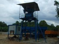 China HZS25 Concrete Batching Plant 25m3/h 50.25kw Compact Modular Design for sale