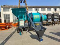 China JZM500 Fixed Hopper Concrete Mixer 500L Output Capacity 25m3/h Double Shaft Forced Mixer for sale