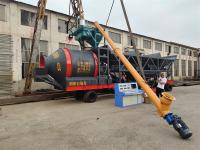 China JZM750 Mobile Two Bin Concrete Mixing Plant 750L 35m3/h for sale
