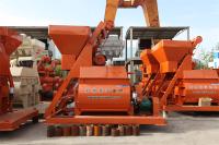China JS1000 Twin Shaft Cement Mixer 60m3/H 37kw Forced Concrete Mixer for sale