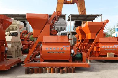 China JS1000 Twin Shaft Cement Mixer 60m3/H 37kw Forced Concrete Mixer for sale