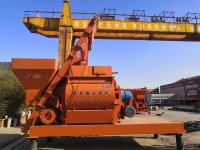 China JS1500 Series Concrete Batching Equipment 90m3/H Dual-Shaft Forced Mixer for sale
