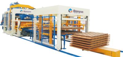 China QT9-15 Automatic Fly Ash Brick Making Machine 51.2kw Block Equipment 11T for sale