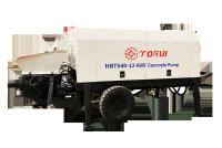 China HBT Series Diesel Concrete Pump 40kW Intelligent Control S-Pipe Valve High Pressure for sale