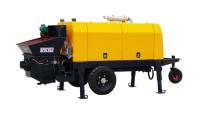 China HBTS30 Diesel Hydraulic Concrete Pump 30m3/h 1100mm Feeding Height for sale